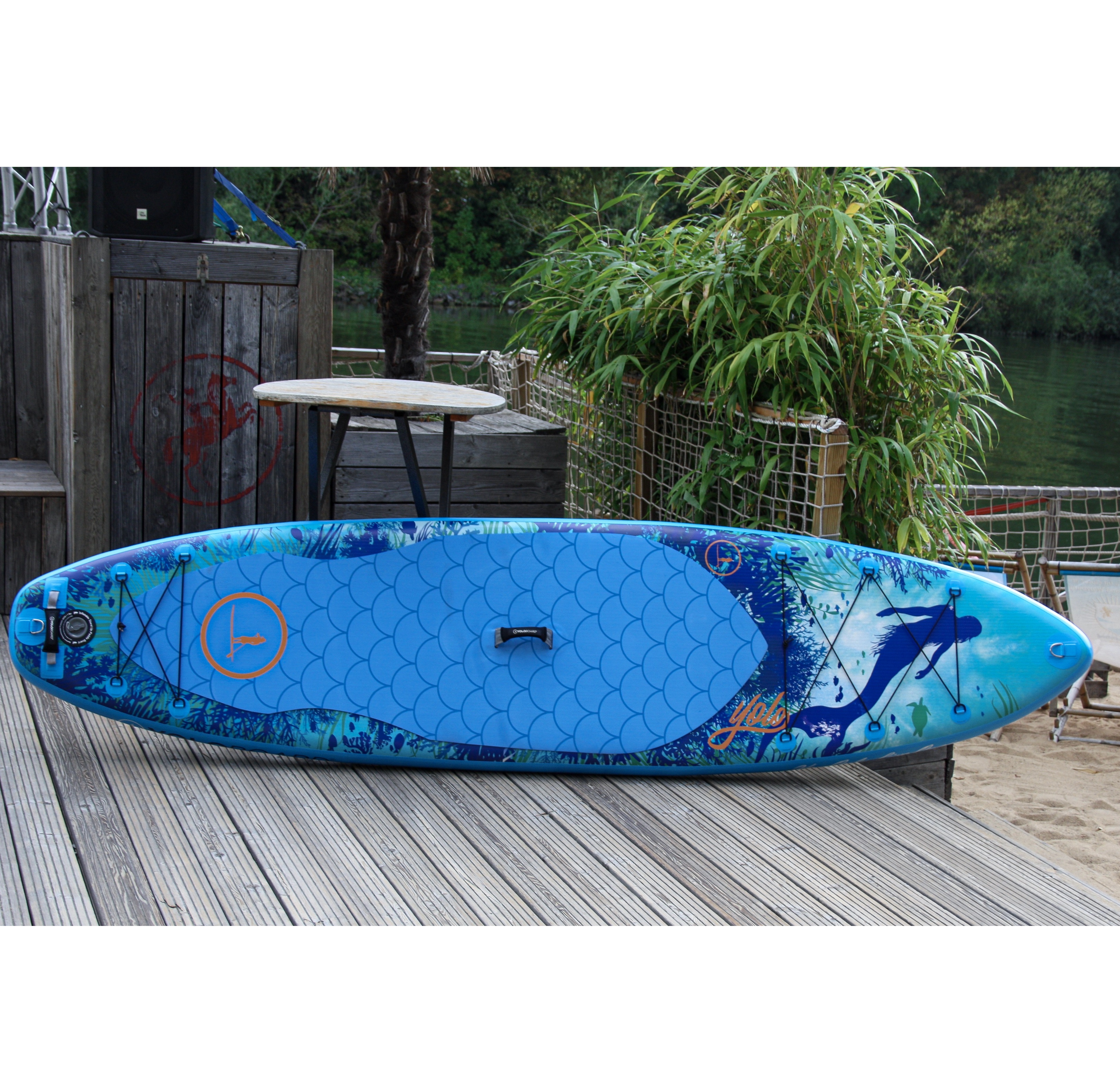 Yolo Board aufblasbar mit sehr hoher Kippstabilität